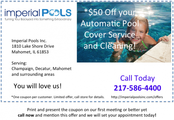 Special Offers To Save You Money On Your Pool - Imperial Pools Inc